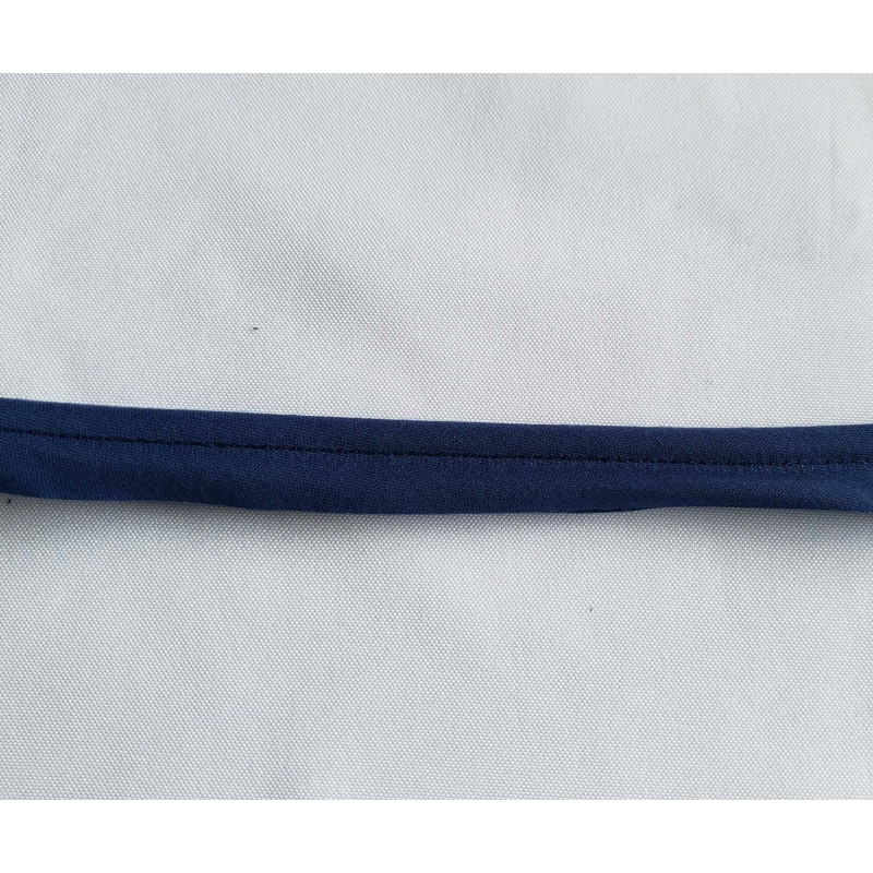 Plain flanged piping cord 7mm - navy blue - Hab&Fab online shop - check ...